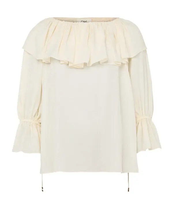 Chloé Ruffled Cover-up