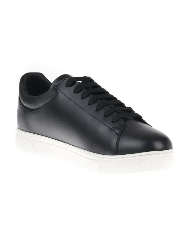 Emporio Armani Round Toe Lace-up Sneakers