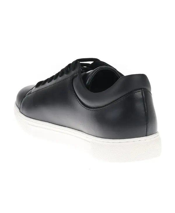Emporio Armani Round Toe Lace-up Sneakers