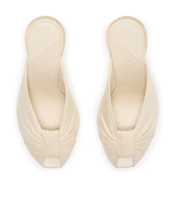 Chloé Logo High-heeled Sandals