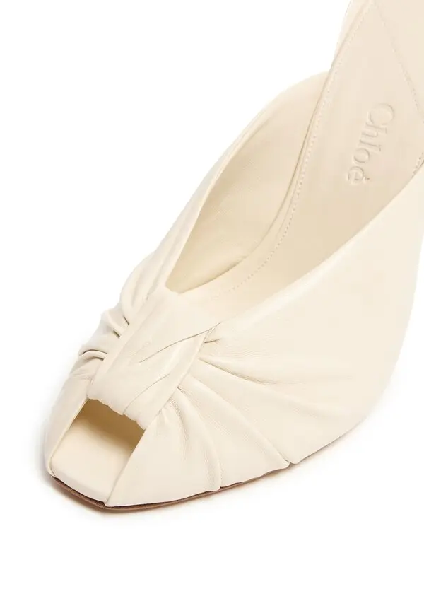 Chloé Logo High-heeled Sandals