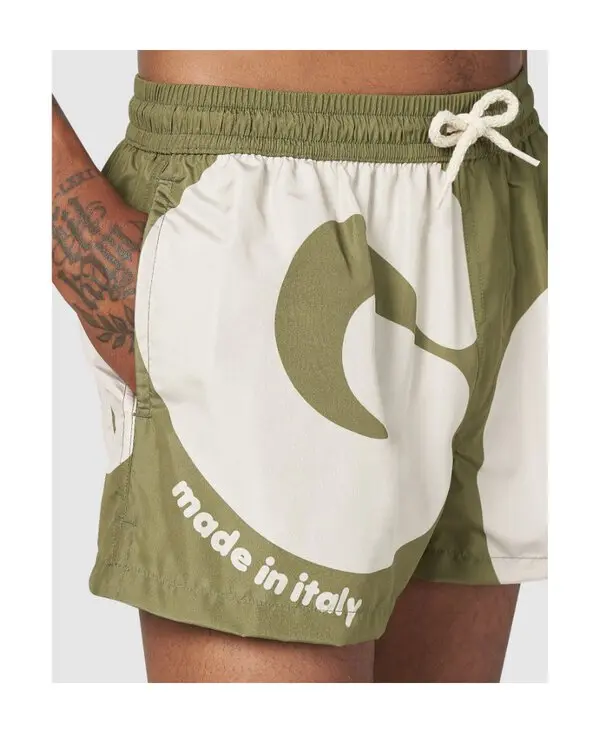 Gcds Logo Print Swim Shorts