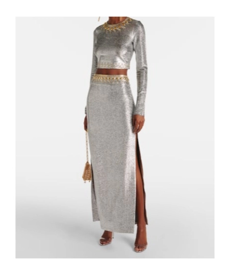 Rabanne Embellished Maxi Skirt