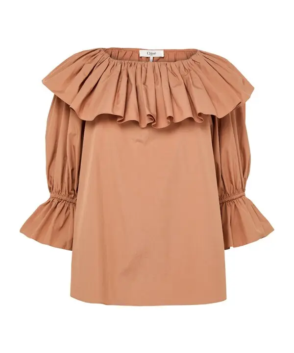 Chloé Ruffled Cover-up