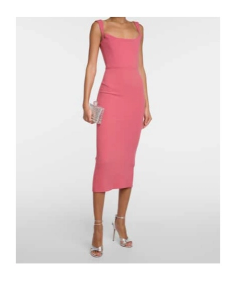 Alex Perry Portrait Midi Dress
