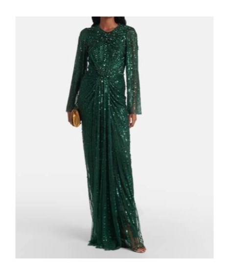 Jenny Packham Anja Sequined Gown