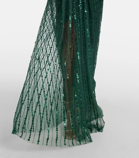 Jenny Packham Anja Sequined Gown