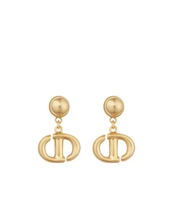 Dior Cd Navy Earrings