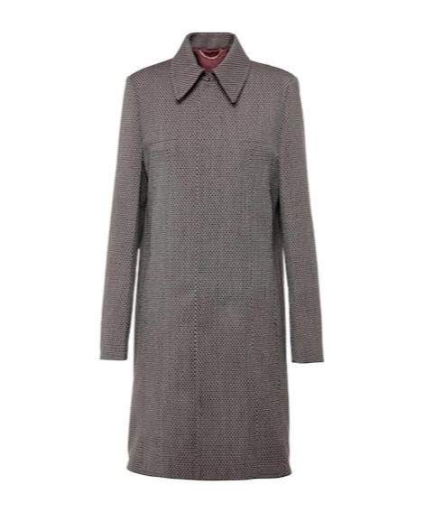 Victoria Beckham Tailored Virgin Wool Coat - Gray