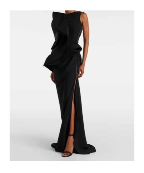 Maticevski Fateful Ruffled Gown