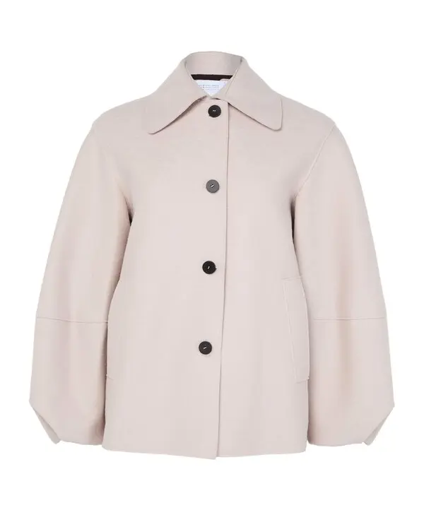 Harris Wharf London Puff-sleeved Jacket