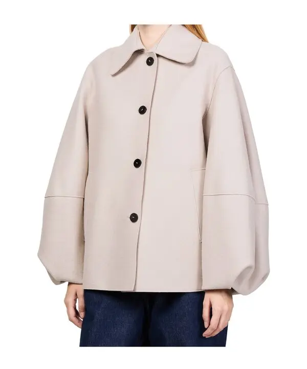 Harris Wharf London Puff-sleeved Jacket