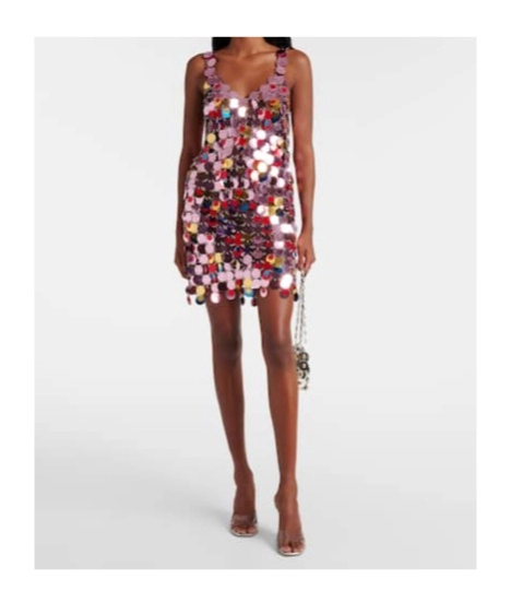 Rabanne Sequined Miniskirt