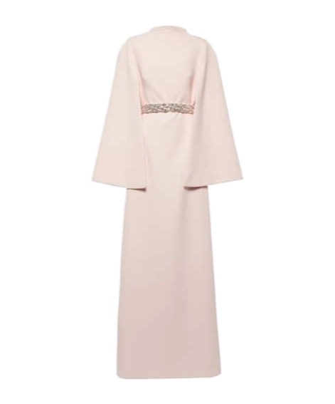 SAFIYAA LONDON Harper Embellished Caped Gown
