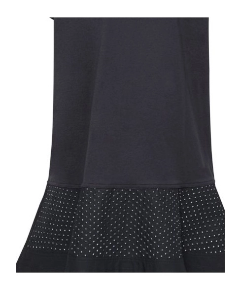 Moncler Round Neck Short Sleeve Dress
