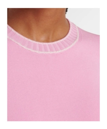 Monique Lhuillier Belted Knitted Midi Dress