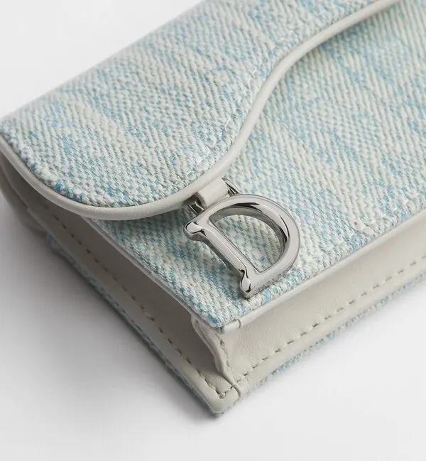 Dior Saddle Bloom Card Holder