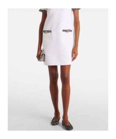 Rene Caovilla Embellished Leather Ballet Flats