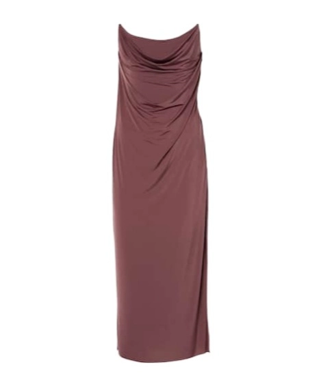 Alex Perry Draped Jersey Corset Dress