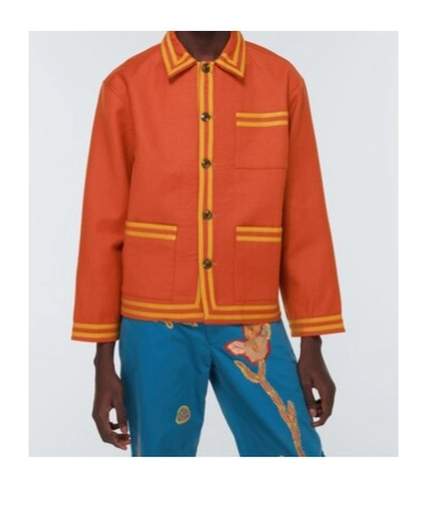 BODE Society Club Wool Blouson Jacket