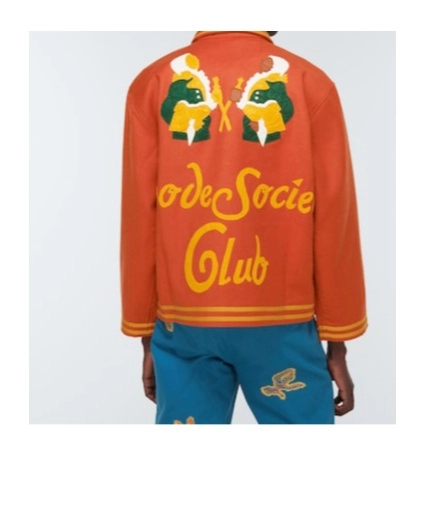 BODE Society Club Wool Blouson Jacket