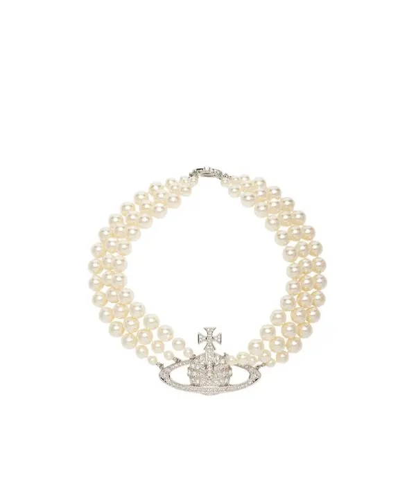 VIVIENNE WESTWOOD Embellished Choker - Yellow