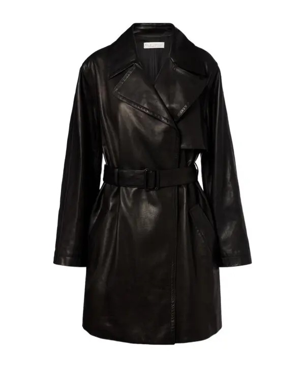 THE ROW Siempra Leather Coat