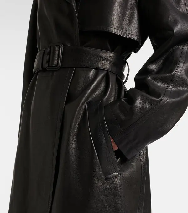 THE ROW Siempra Leather Coat