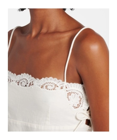 Posse Darya Embroidered Midi Dress
