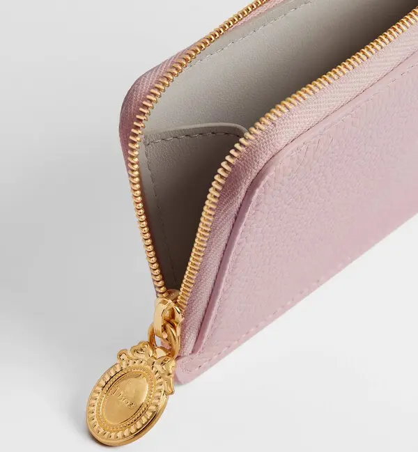 Dior Médaillon Cosmos Zipped Card Holder