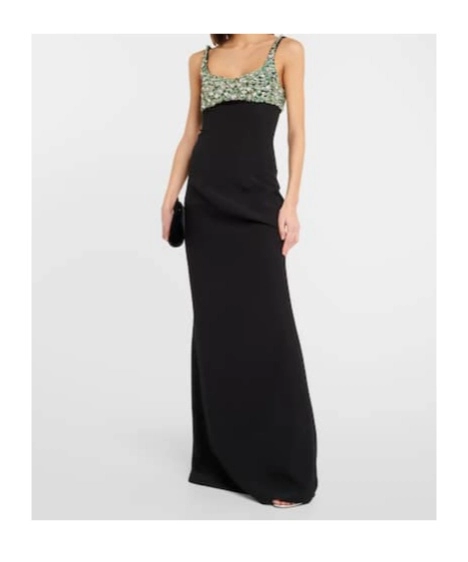 SAFIYAA LONDON Beatriz Embellished Gown