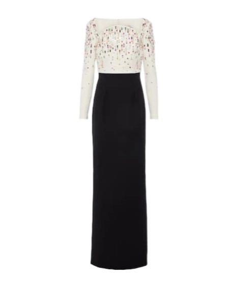 SAFIYAA LONDON Racha Embroidered Gown