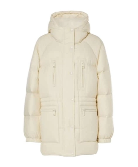 YVES SALOMON Shearling-trimmed Down Jacket