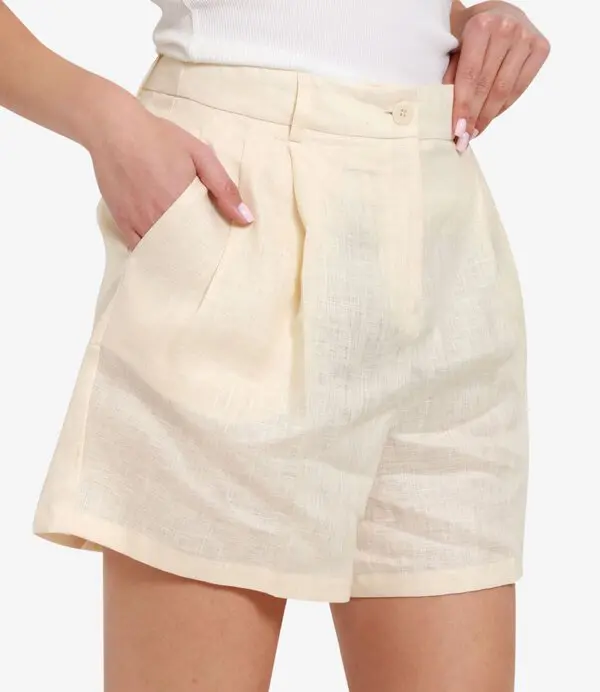 SEMICOUTURE Pleated Detail Shorts
