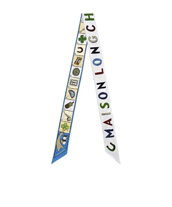 Longchamp Le Jeu De Cheval Headband - Blue