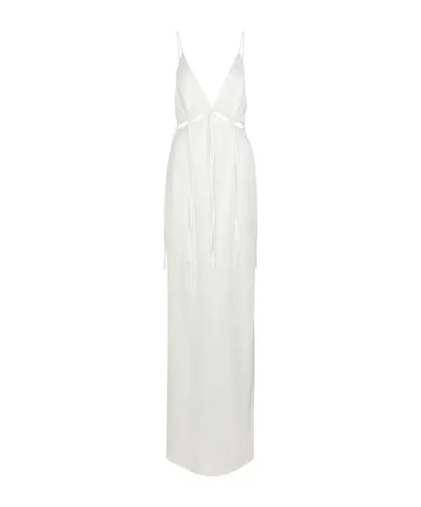 Galvan Bridal Ellipse Stretch-jersey Gown