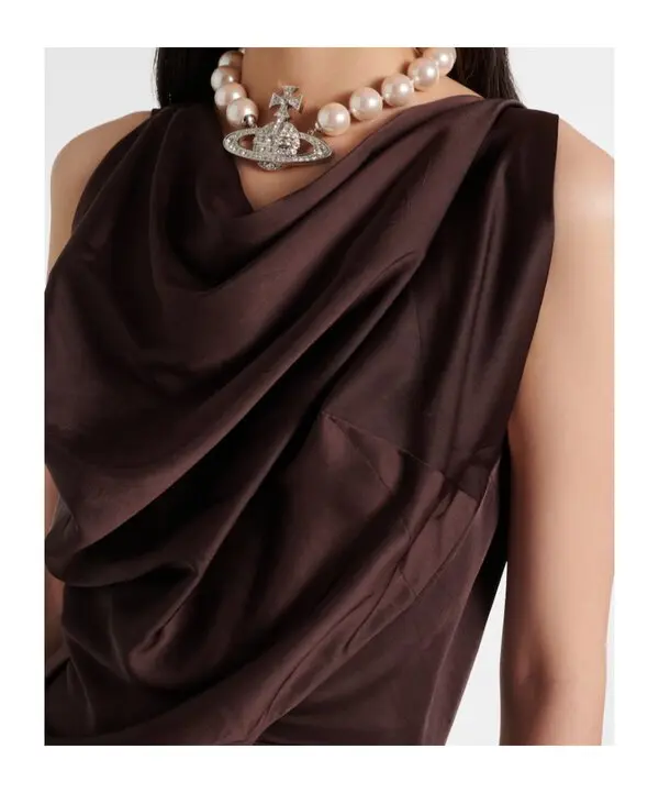 VIVIENNE WESTWOOD Long Draped Gown