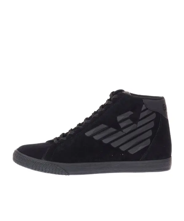 EA7 Lace-up High-top Sneakers