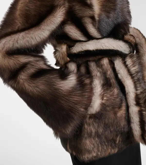 Nour Hammour Long Sleeve Fur