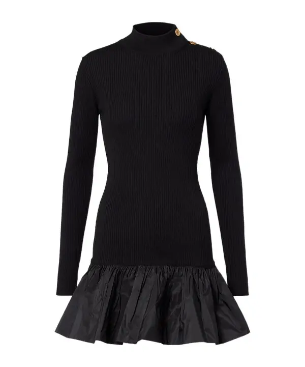 PATOU Ruffled Mini Dress