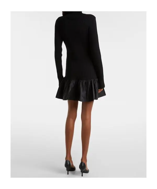 PATOU Ruffled Mini Dress