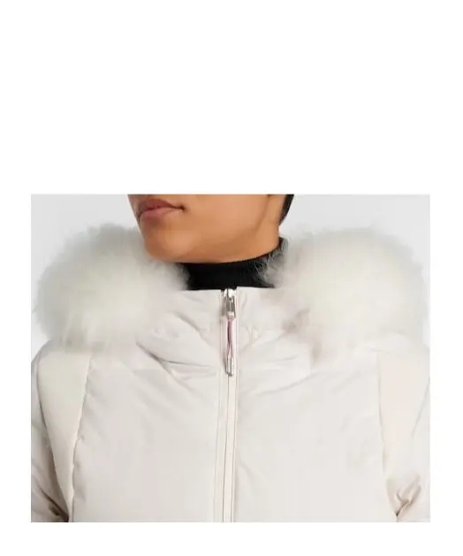 YVES SALOMON Solid Color Down Jacket