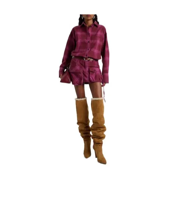 Paris Texas Suede Over-the-knee Boots