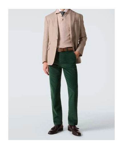 Kiton Cotton Blend Corduroy Casual Pants