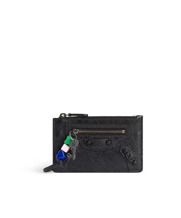 Balenciaga Le City Long Coin And Card Holder - Black