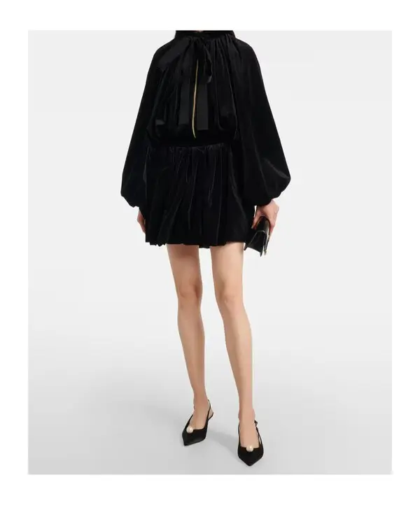 PATOU Bow Detail Casual Jacket