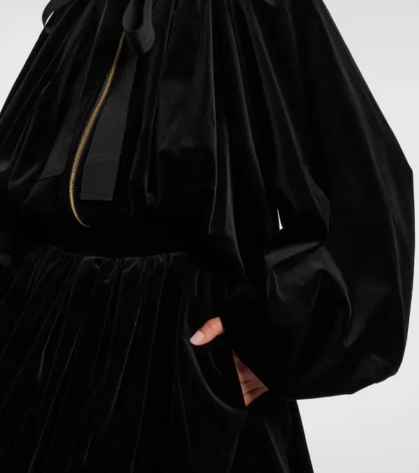 PATOU Bow Detail Casual Jacket