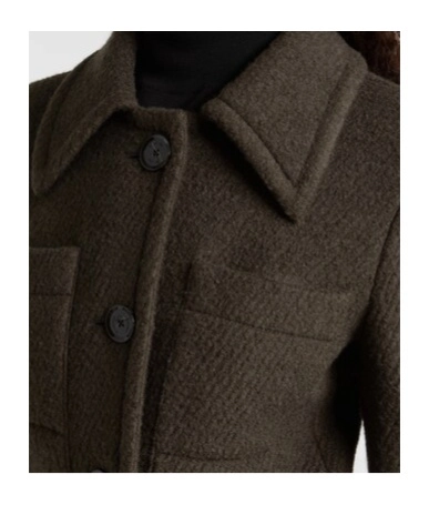 Proenza Schouler Kinsley Wool-blend Twill Bouclé Jacket