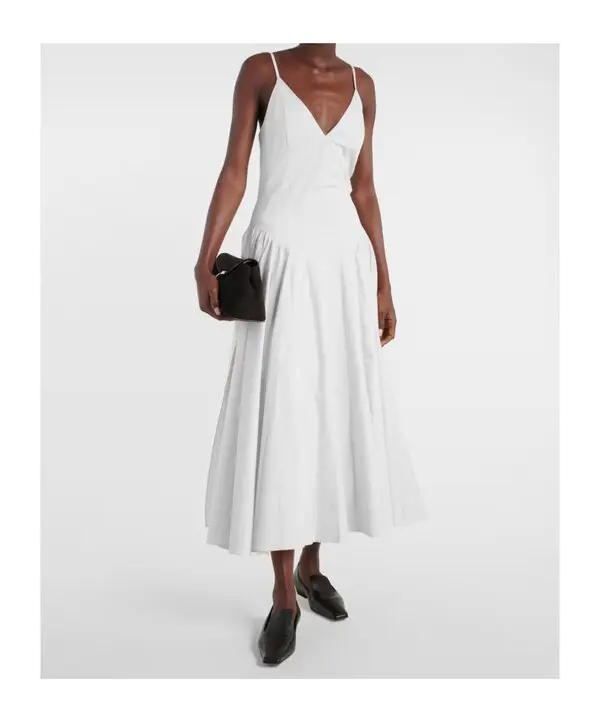 Tove Solene Cotton Poplin Midi Dress
