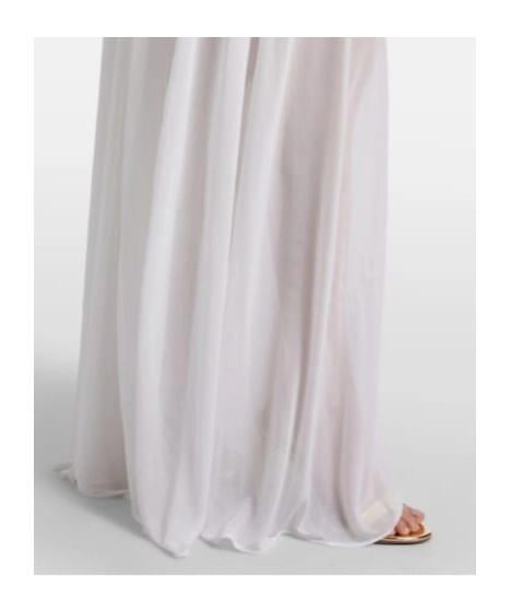 Christopher Esber Stone Pin Draped Gown